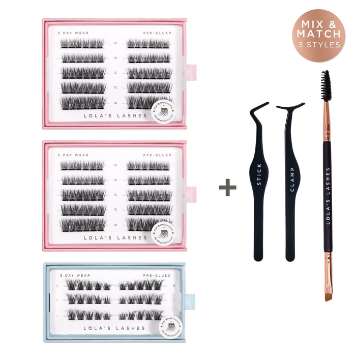 Pre-Glued Lashes | Lola's Lashes