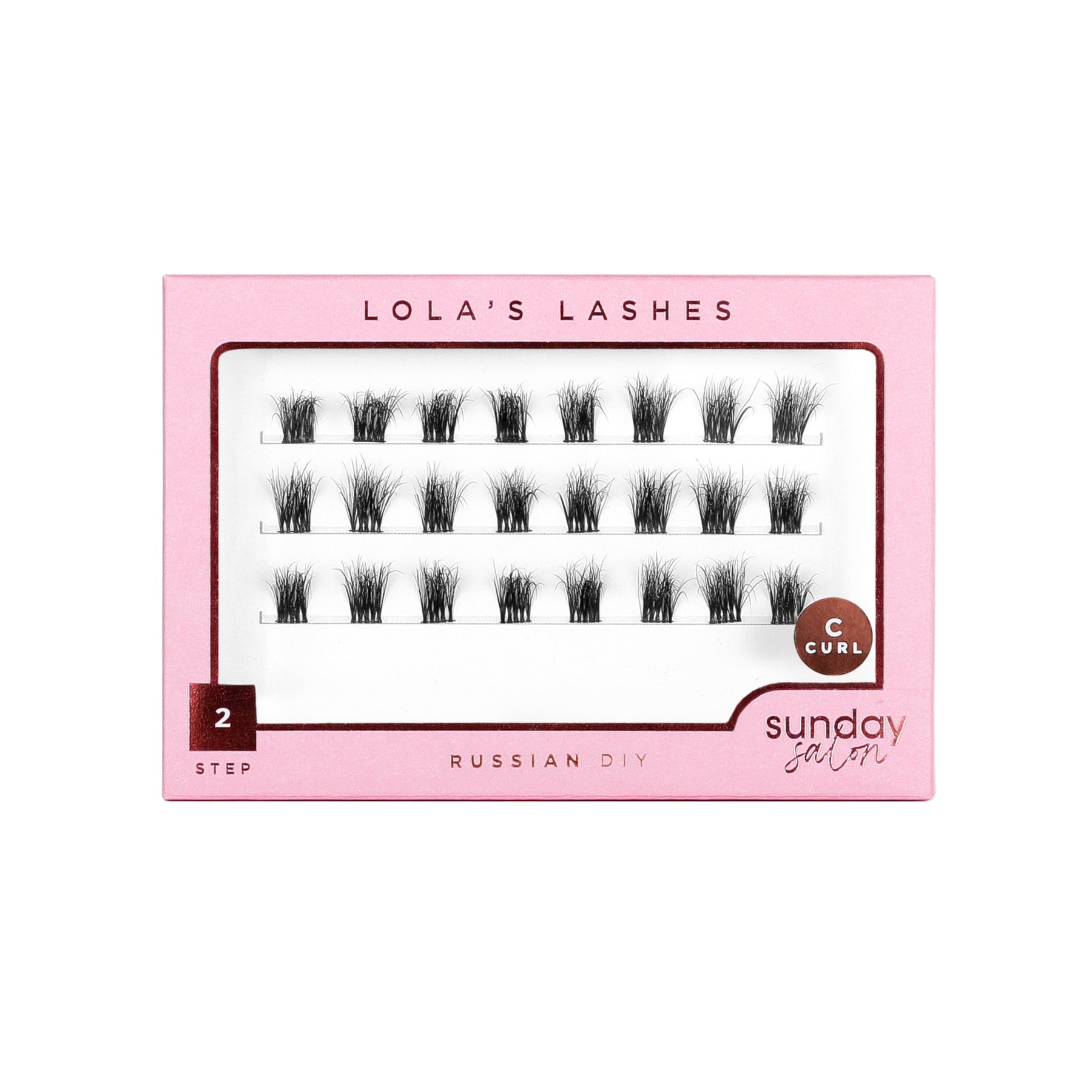 Fluffy Russian Cluster Lashes | Lash Extensions From Home