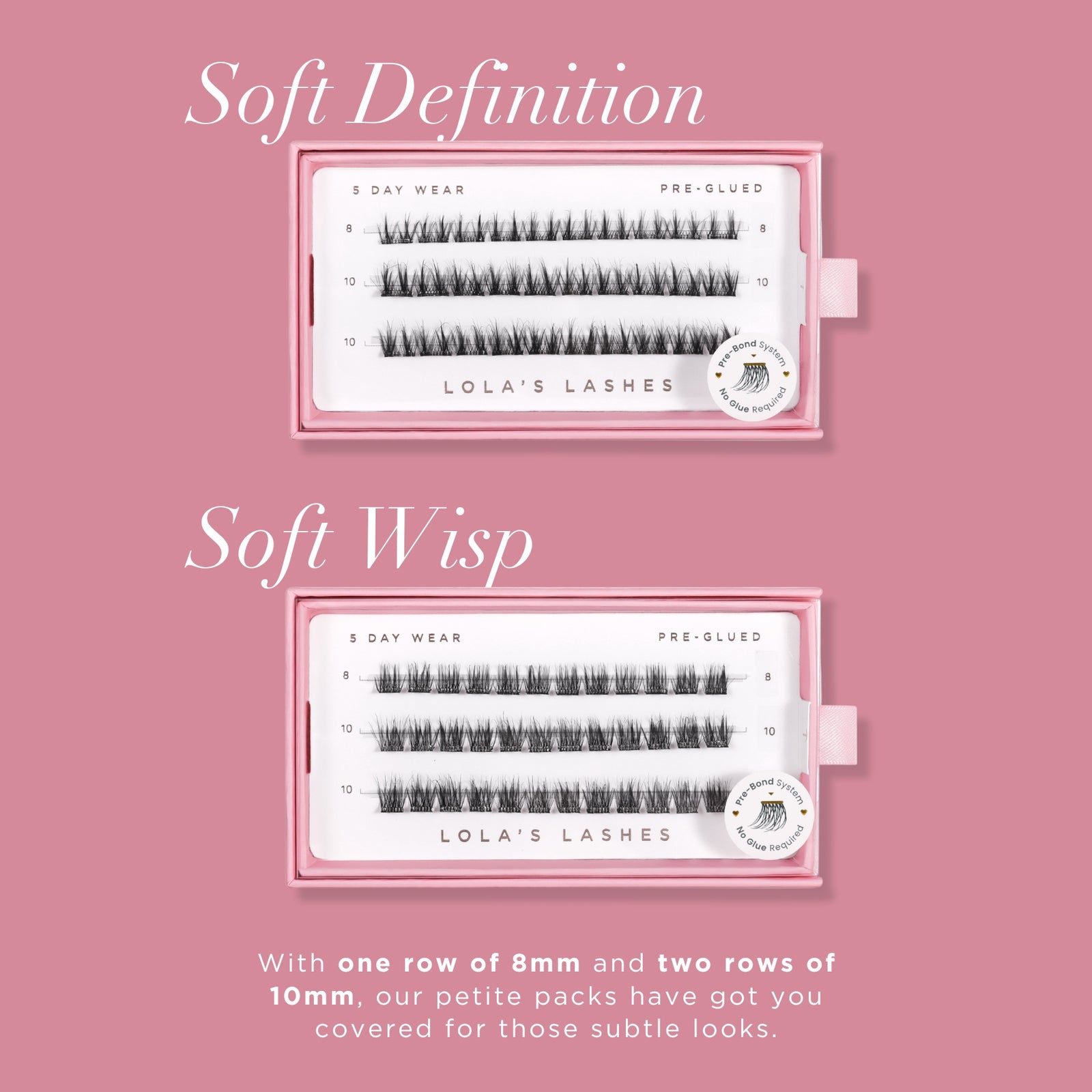 Soft Definition Pre-Glued Petite Pack