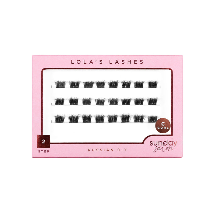 Russian Cluster Lashes | Lash Extensions From Home