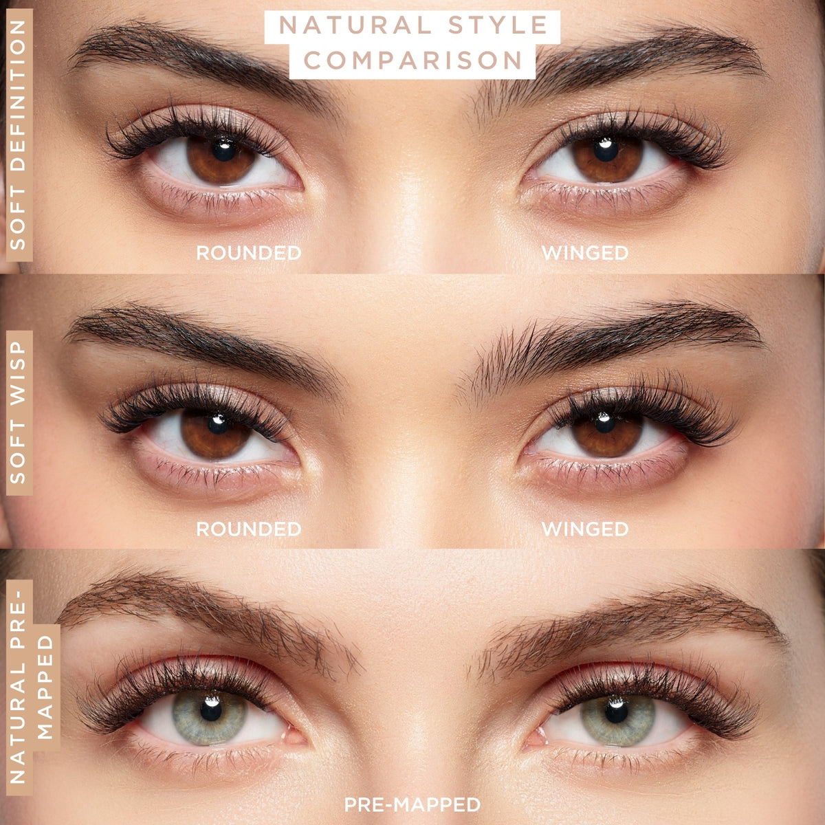 Soft Wisp Pre-Glued Lashes Set