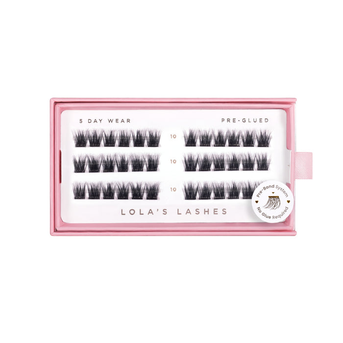 Wispy Volume Single Length Pre-Glued Lashes