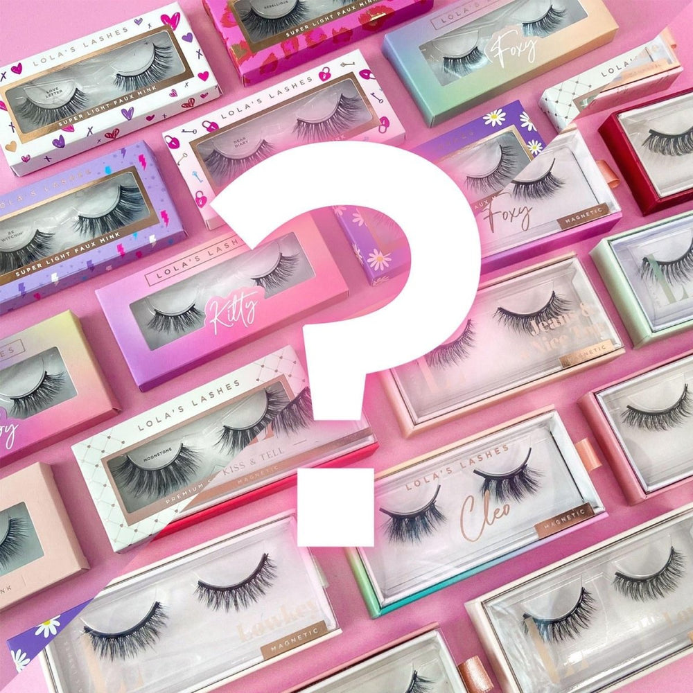 Shop the Full Range of False Eyelashes at Lola's Lashes